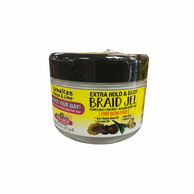Jamaican Mango & Lime Braid Your Way Extra Hold & Easy Braid Jel – Hair ...