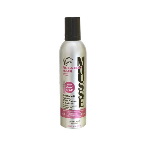 Vigorol Relaxed Hair Mousse 12 oz Ground Shipping Only – Hair & Stuff 216